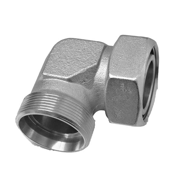 Hydraulik EW-Winkelstutzen DIN 2353 90° einstellbar mit Dichtkegel ...
